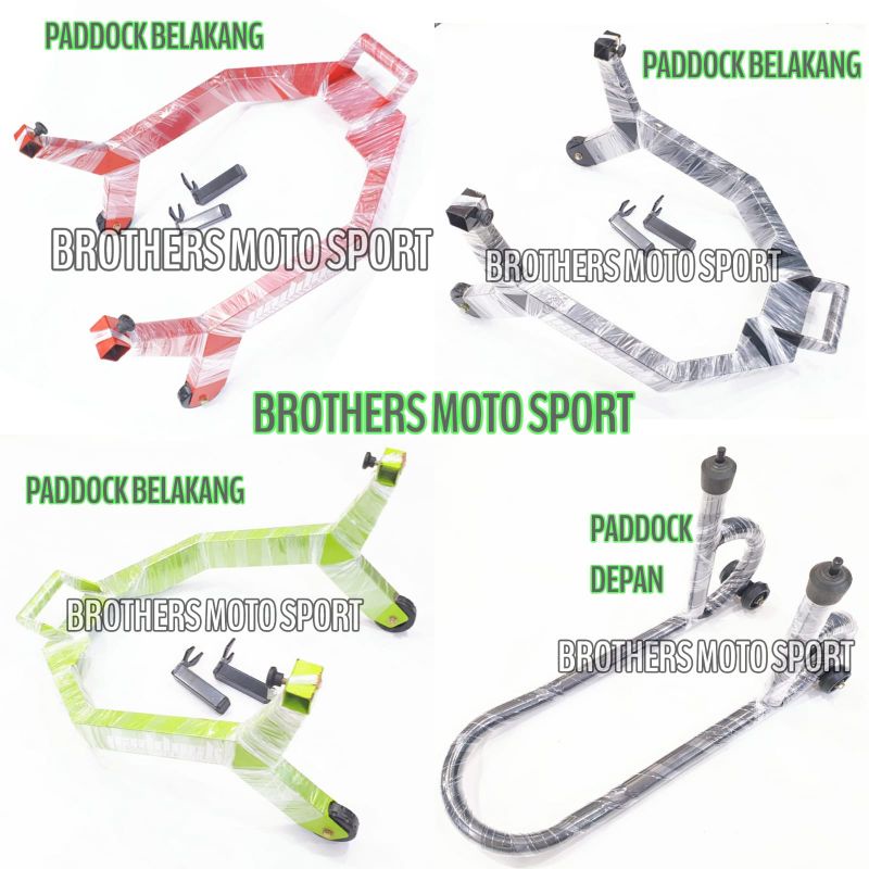 Jual paddock kotak belakang plus depan ninja250 er6 zx25R Z250 rr mono ...