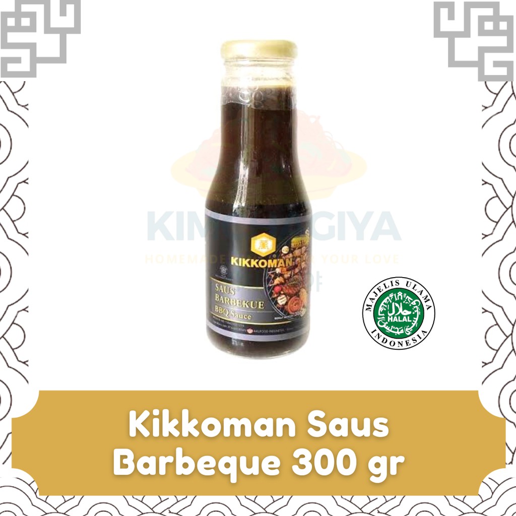 Jual Kikkoman Saus BBQ / Barbeque Sauce 300 gr | Shopee Indonesia