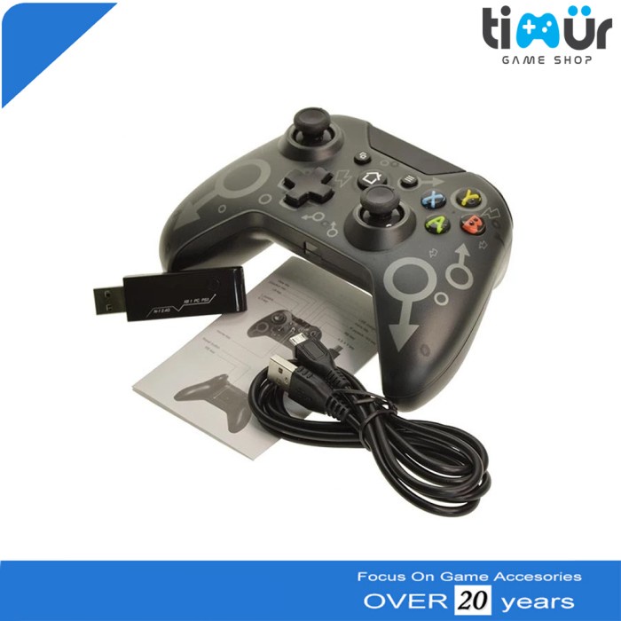 Jual Stik Stick Controller Joystick Xbox ONE PC PS3 Laptop Grey ...