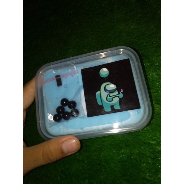 Jual slime Among Us tiktok+flom | Shopee Indonesia