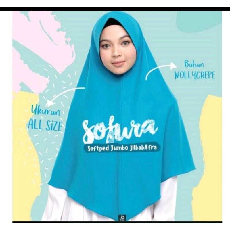 Jual JILBAB AFRA SAFURA "WARNA AQUAMARINE. | Shopee Indonesia