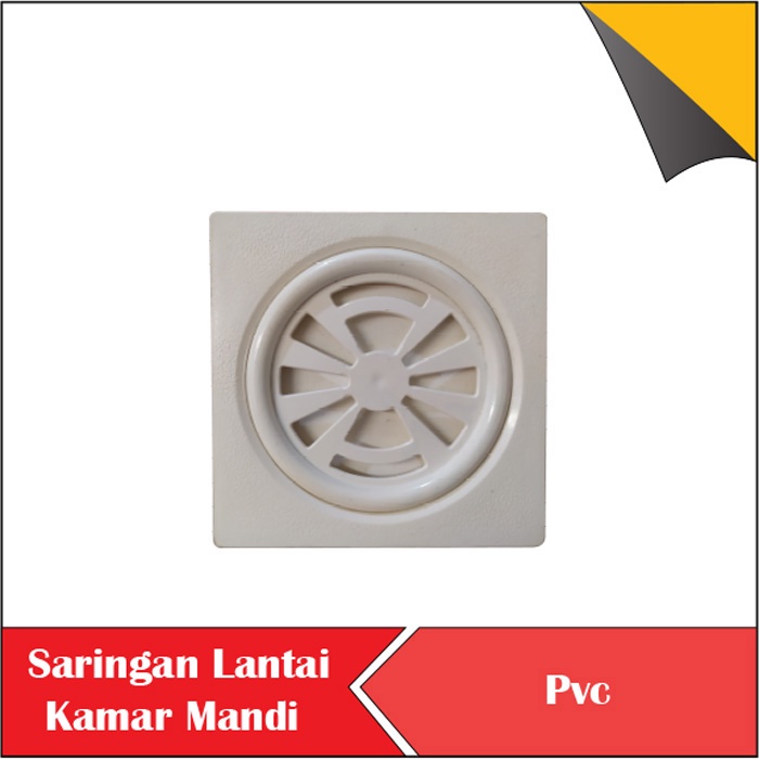 Jual Saringan Lantai Kamar Mandi PVC saringan Got Mankok PUTIH AG22 ...