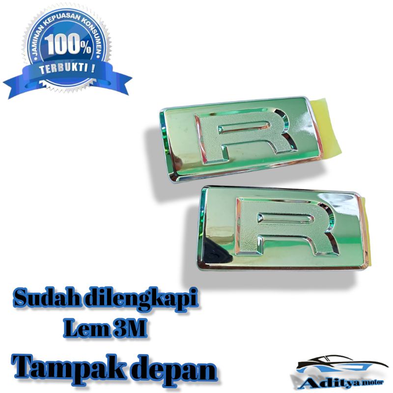Jual Emblem R logo R tipe R Tulisan R Xenia sigra original | Shopee ...