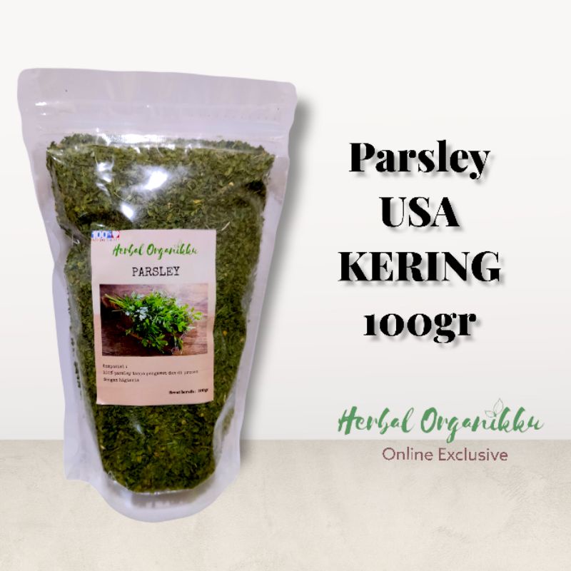 Jual Parsley USA / Turkey Import 100 & 200gr | Daun Peterseli Kering ...