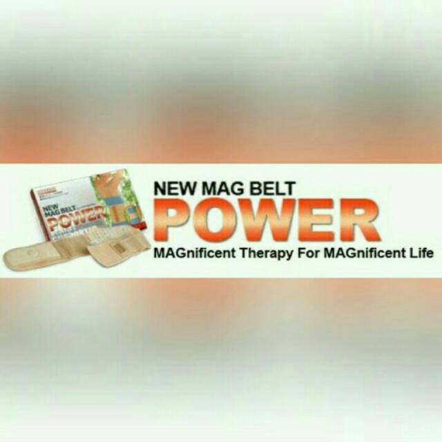 Jual New mag belt / Mag power / Therapeutic Waist Supporter Neo 1300 ...