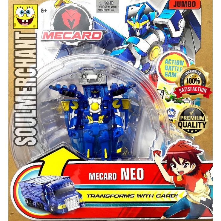 Jual MECARD JUMBO NEO BIRU - TURNING MECARD TRANSFORMERS EX ORIGINAL ...