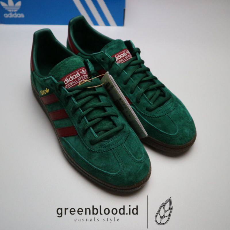 Jual Adidas Handball Spezial Green n Red | Shopee Indonesia