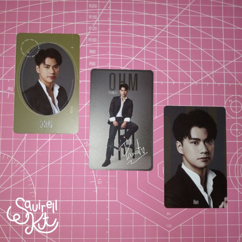 Jual PC Photocard Official GMM TV Exclusive Signature Series Fullset Ohm Pawat Ohmnanon Ohmnon ...