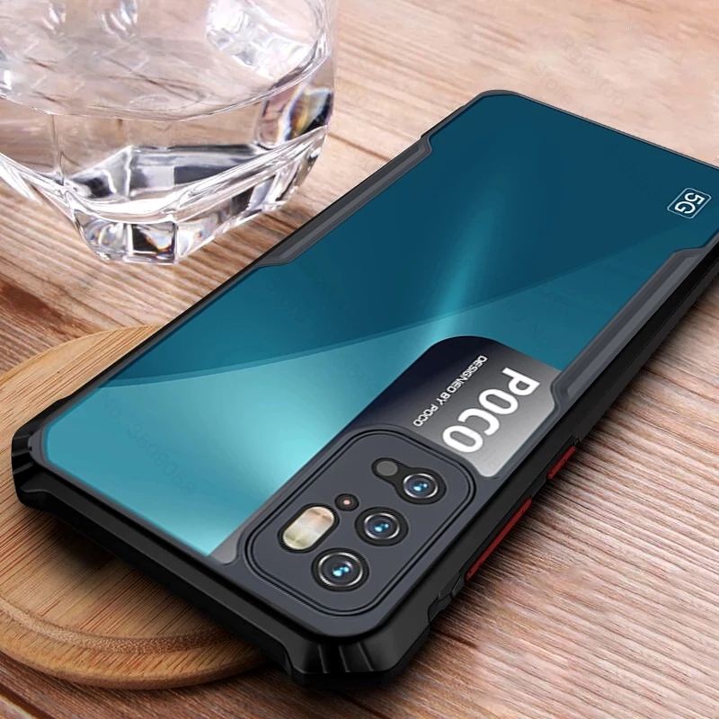 Jual S/P- CASING COVER KESING XIAOMI POCO M3 PRO 5G CASE TRANSPARAN ...