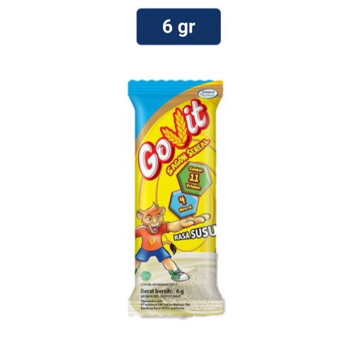 Jual Govit Sereal Rasa Susu 6 gr | Shopee Indonesia