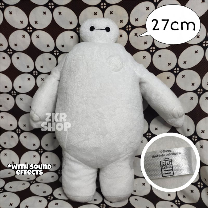 Jual BONEKA BIG HERO BAYMAX PLUSH WITH SOUND EFFECTS ORIGINAL BANDAI ...