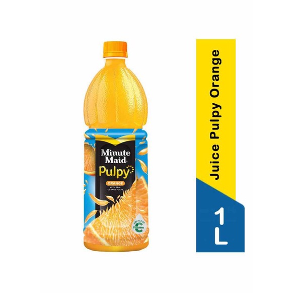 Jual MINUTE MAID JUICE PULPY ORANGE 1L | Shopee Indonesia
