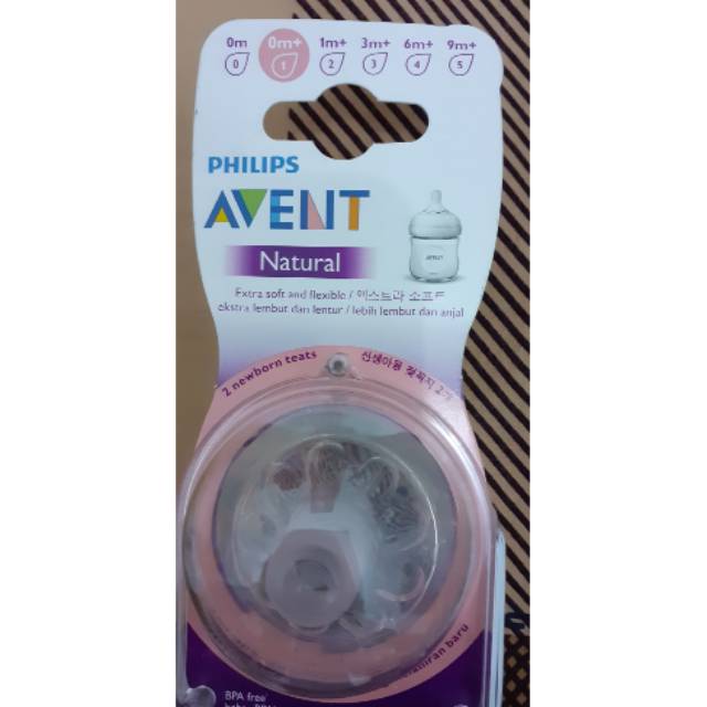 Jual Dot Avent Phillip no 1 untuk new born isi 2 pc | Shopee Indonesia