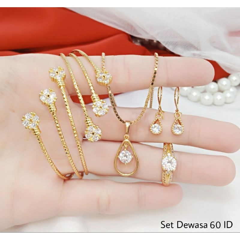 Jual Perhiasan Xuping Set Dewasa 60 ID | Shopee Indonesia
