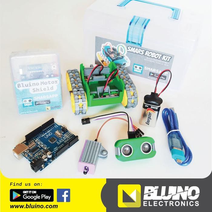 Jual Puncak Promo Smars Robot Kit - Arduino Robot Car Bluetooth Avoider ...