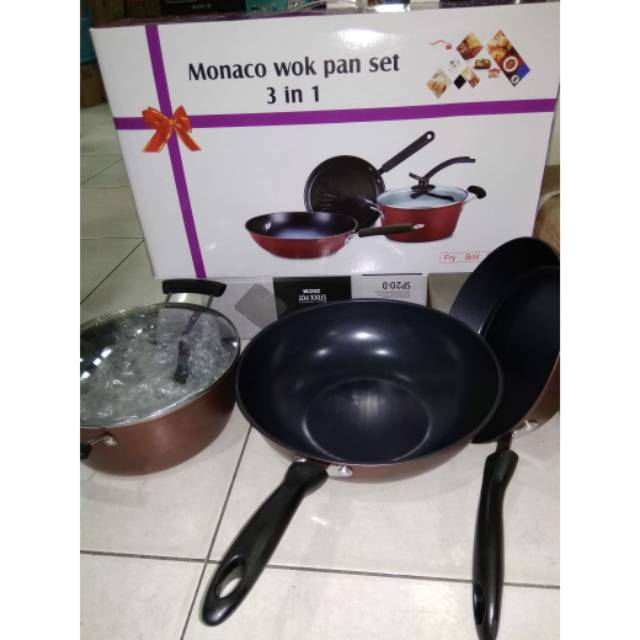 Jual Panci Wok pan 3in 1 | Shopee Indonesia