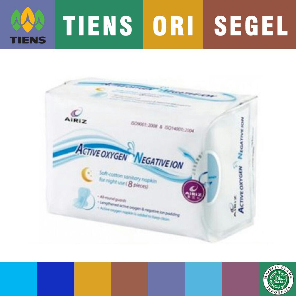 Jual Tiens / Tianshi Airiz Night isi 8 Pembalut Sanitary Napkin ...