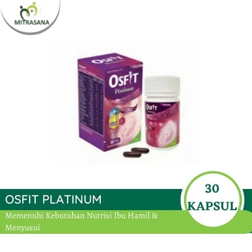 Jual Osfit Platinum 30 Kapsul - Suplemen Ibu Hamil & Menyusui | Shopee ...