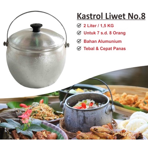 Jual READY STOK Panci kastrol Panci Nasi Liwet Panci Liwet Panci Periuk ...