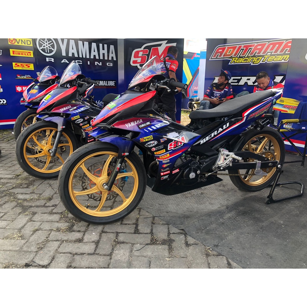 Jual velg pelek velek racing MX KING six star VND RACING model oz ...
