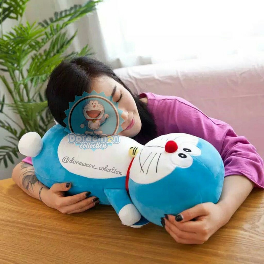 Jual Boneka Guling Krakter Doraemon XL 50 Cm | Shopee Indonesia