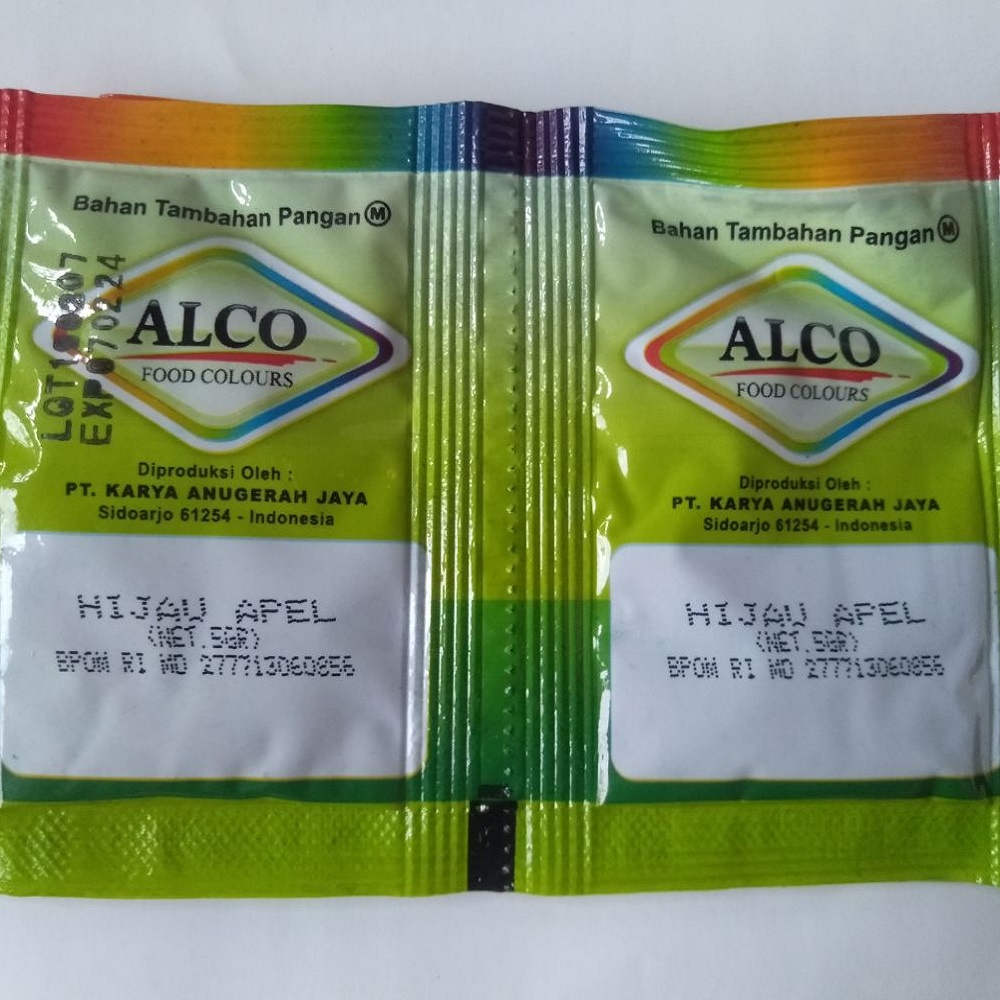 Jual Alco Sumbo Pewarna Makanan Bubuk 5gr Pewarna bubuk | Shopee Indonesia