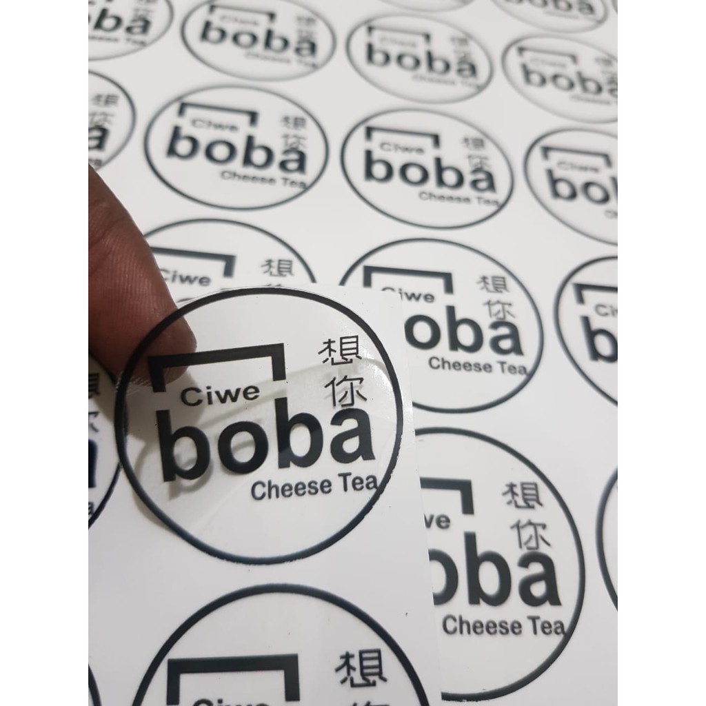Jual STIKER LABEL / STIKER TRANSPARAN / STIKER MINUMAN / STIKER BOTOL ...