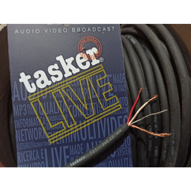 Jual TASKER T31 - Input balance / Microphone cable from Italy / Meter ...