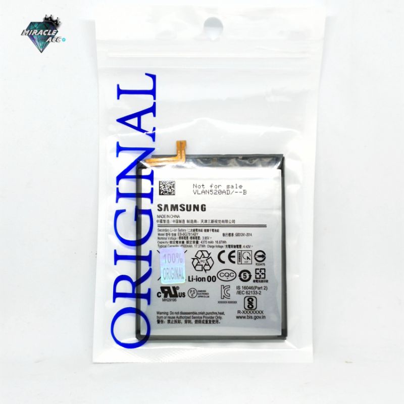 Jual Original 100% Baterai Samsung S20 / S21 FE / EB-BG781ABY battery baterai hp | Shopee Indonesia