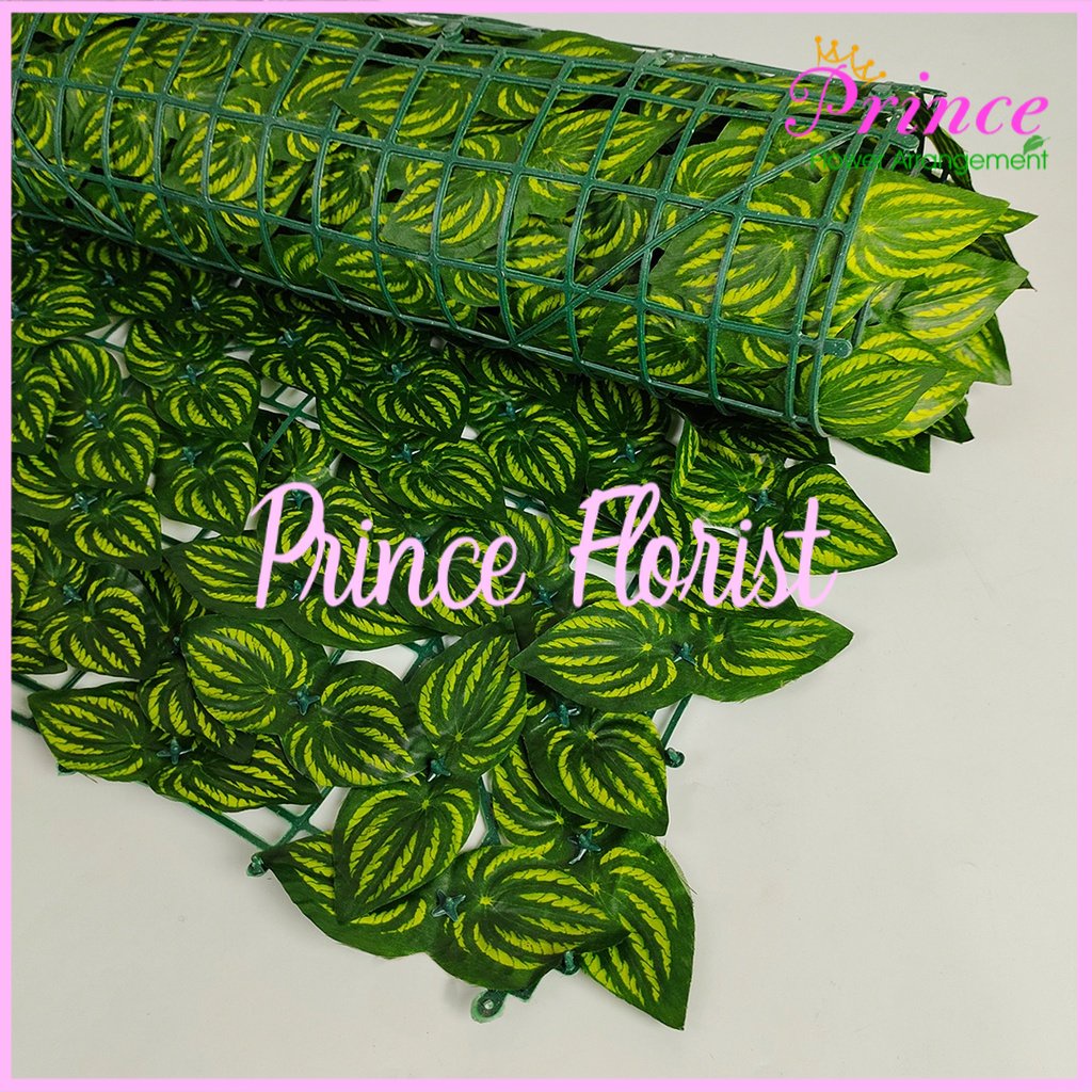 Jual Rumput Jaring Daun 1 x 2 meter 1 gulung dekorasi rambat dinding ...