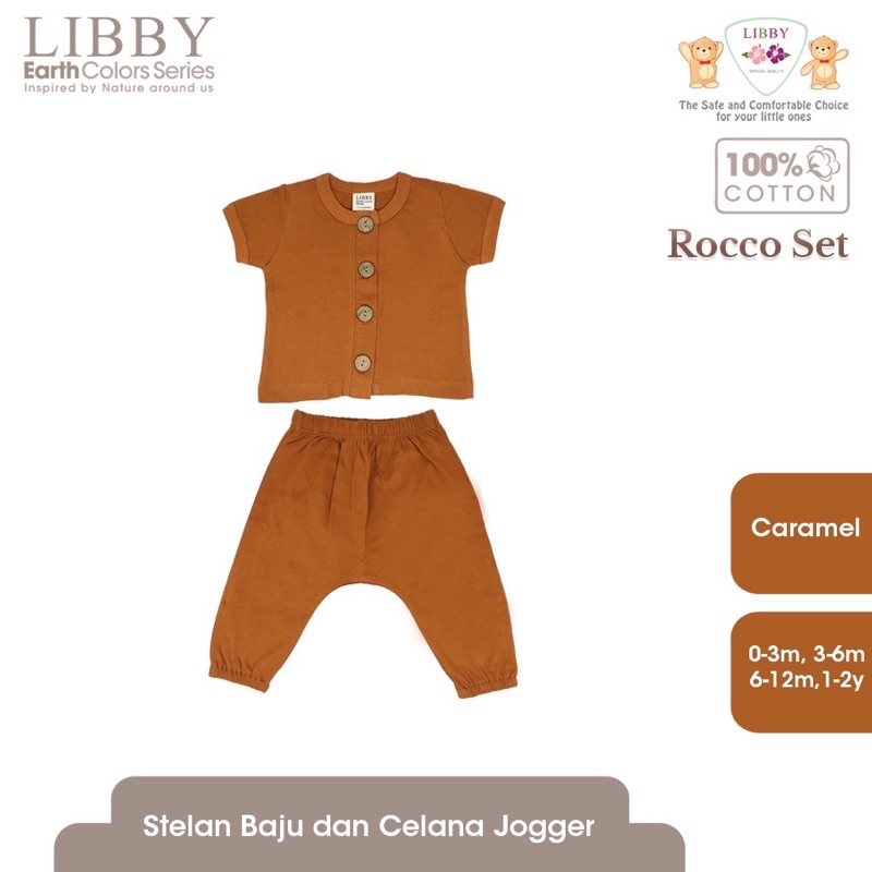 Jual LIBBY EARTH SERIES ROCCO SET (1set/pack) | Shopee Indonesia