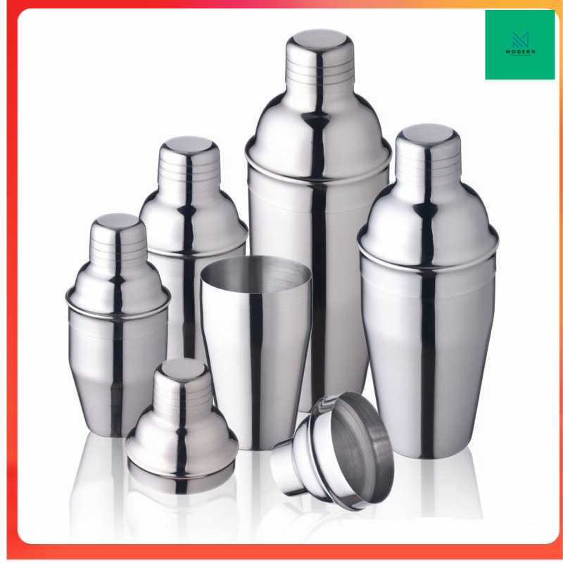 Jual TD-DA One Two Cups Cocktail Shaker Bartender Boston Style ...