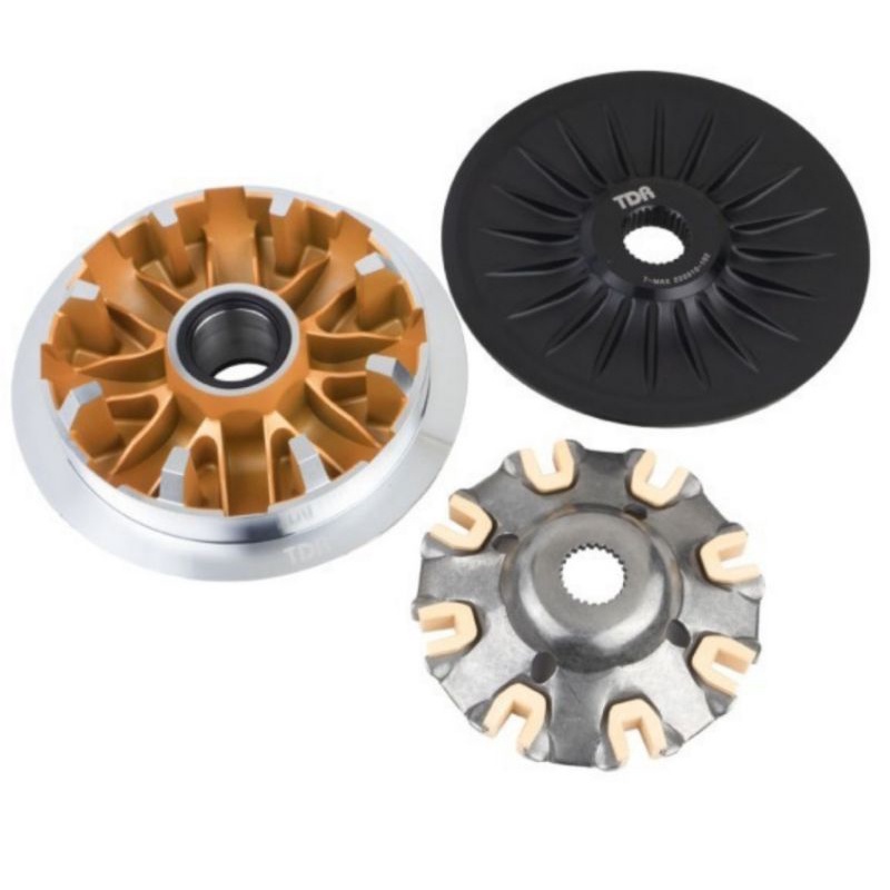 Jual Pulley CVT Golden Teflon Drive Face TDR Racing Yamaha T-MAX 530DX ...