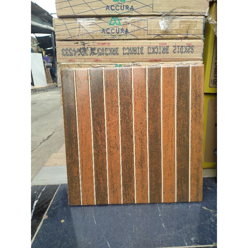 Jual Keramik Mulia 40x40 Coventry Brown | Shopee Indonesia
