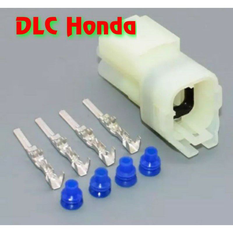 Jual SOKET DLC HONDA 4 PIN MALE SOKET DLC RESET SOKET DLC SHORT ...
