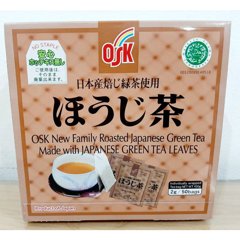 Jual Teh Hijau OSK Roasted Janpanese Green Tea (2g x 50 Packs) | Shopee Indonesia