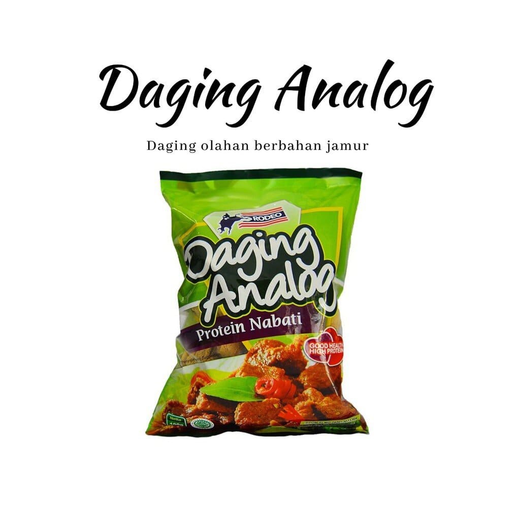Jual Rodeo Daging Analog / Nabati Vegetarian 100 Gr | Shopee Indonesia