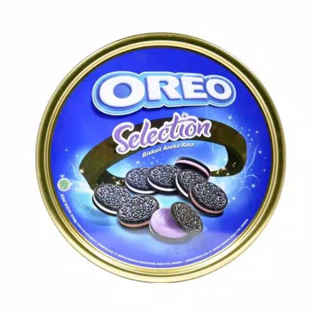 Jual Oreo selection assorted biskuit kaleng 313,6 gram | Shopee Indonesia
