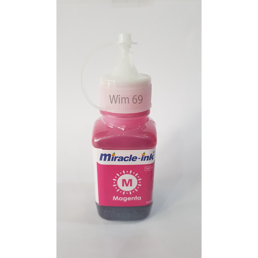 Jual Tinta Printer 100ml Canon Magenta / Dye Miracle Ink | Shopee Indonesia