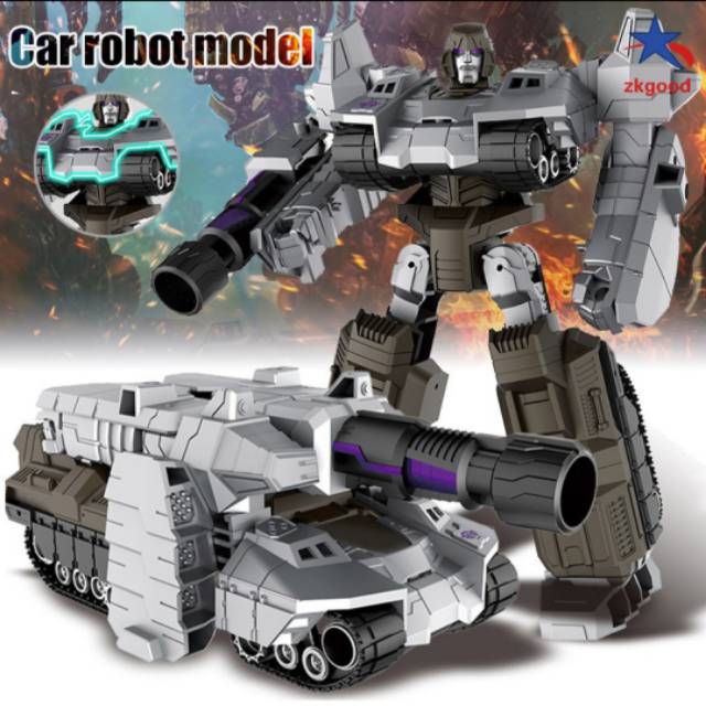 Jual megatron alloy mobil tank deformasi transformer | Shopee Indonesia