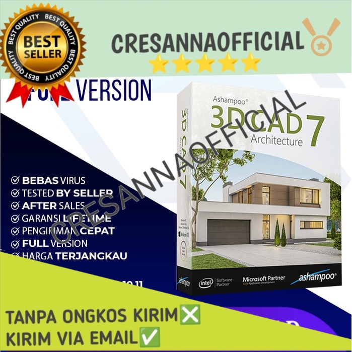 Jual Software Arsitek: Ashampoo 3D CAD Architecture 8 [WIN] | Shopee ...