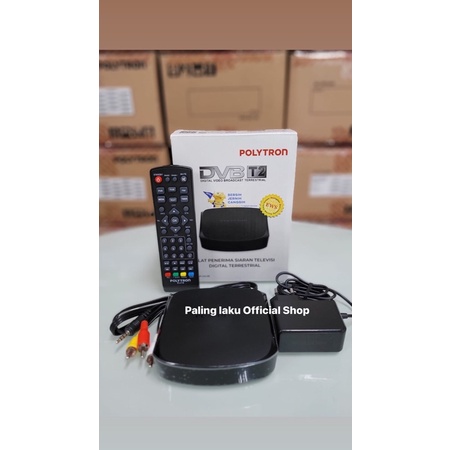 Jual Polytron Set Top Box PDV 700 T2 alat siaran digital TV full ...