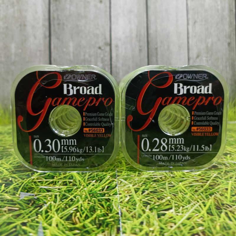 Jual Senar Nylon Owner Broad Game Pro Pilih Ukuran (MADE IN JAPAN ...