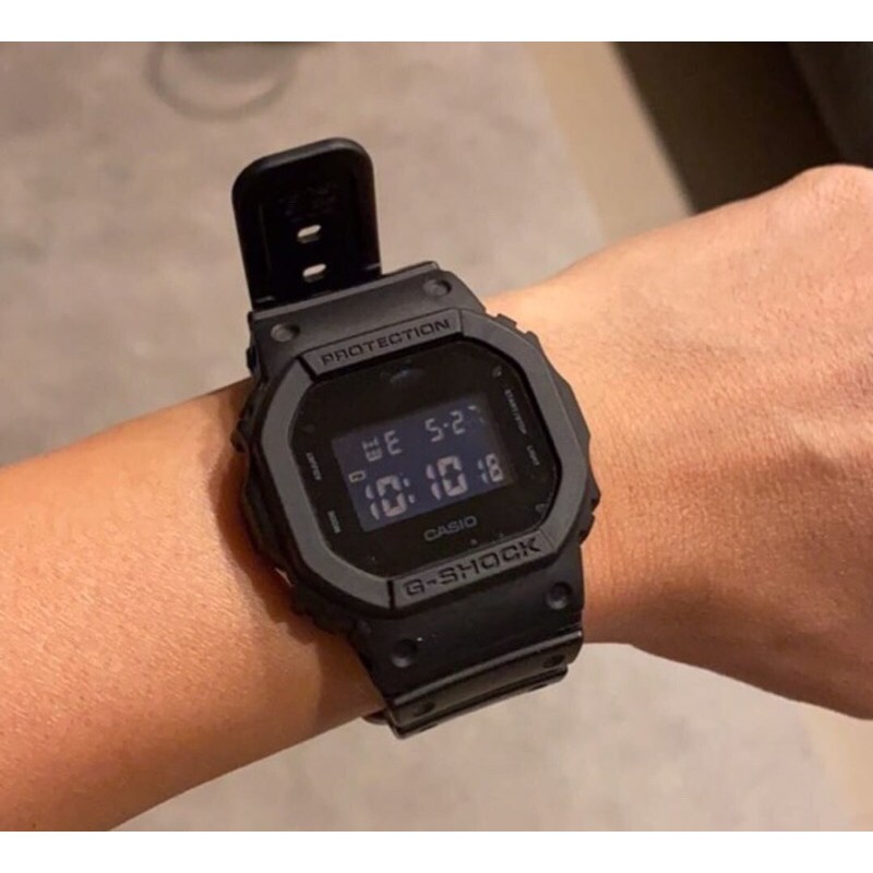 Jual Casio G-Shock GLS5600 DW 5600 Full Black + Box Murah dan ...