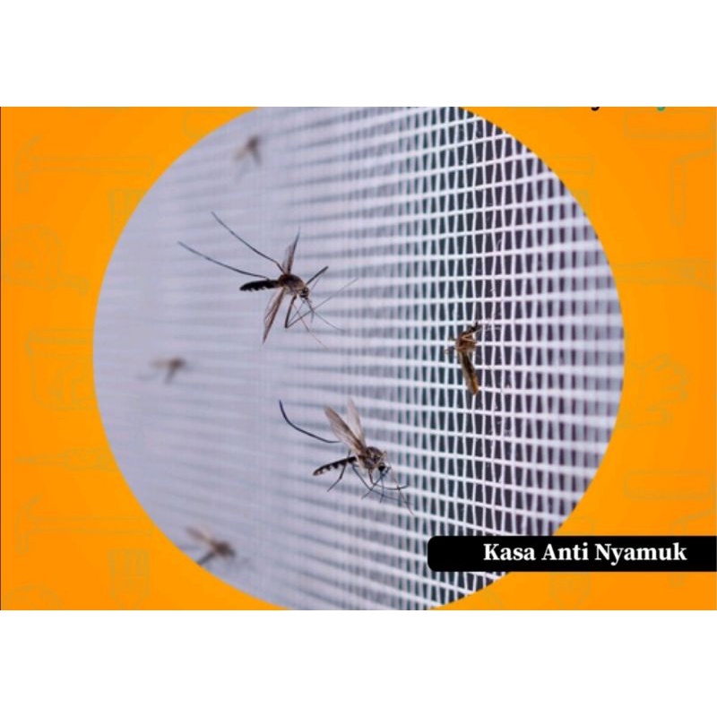 Jual Kain kasa jaring kawat strimin Anti nyamuk serangga per meter ...