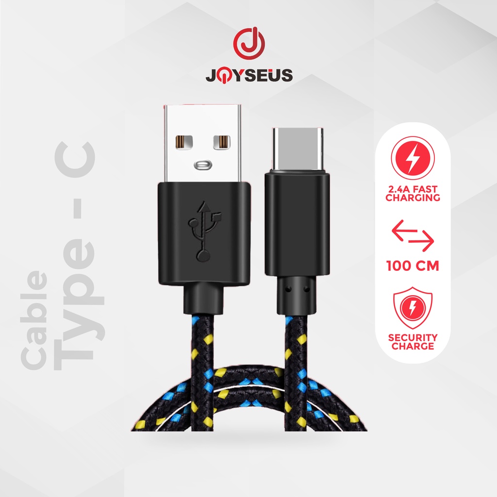 Jual Kabel Data/ Cable Data Fast Charging Type-C Type C 2.4A JOYSEUS ... Jual Kabel Data/ Cable Data Fast Charging Type-C Type C 2.4A JOYSEUS ...