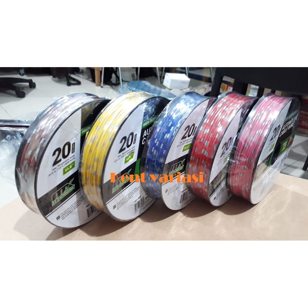 Jual Kabel Bintik Serabut Otomotif Warna AUTOMOTIVE CABLE WIRE MX 20 ...