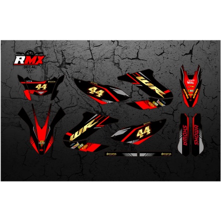Jual DECAL WR 155 (010) DEKAL STIKER WR 155 R 2019 2020 2021 2022 HITAM ...