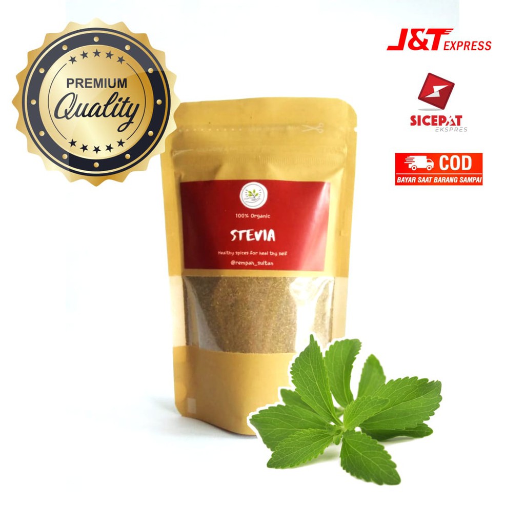 Jual Daun Stevia Bubuk 50gr | Shopee Indonesia