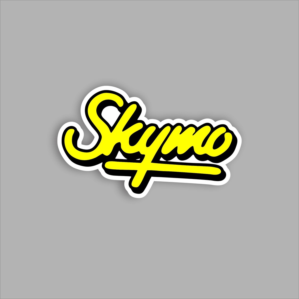 Jual Stiker brand stiker distro skymo bahan graftac anti air | Shopee ...